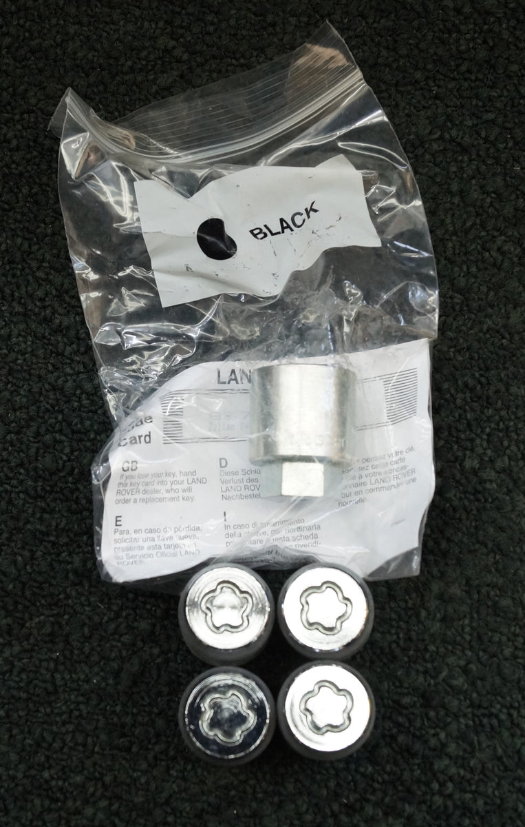 WHEEL LOCK SET | PART# - LR037026 | FITS RANGE ROVER EVOQUE, RANGE ROV ...