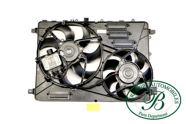 LAND ROVER AUXILIARY FAN ASSEMBLY PART #LR045248 FITS 2013-2017 DISCOV ...