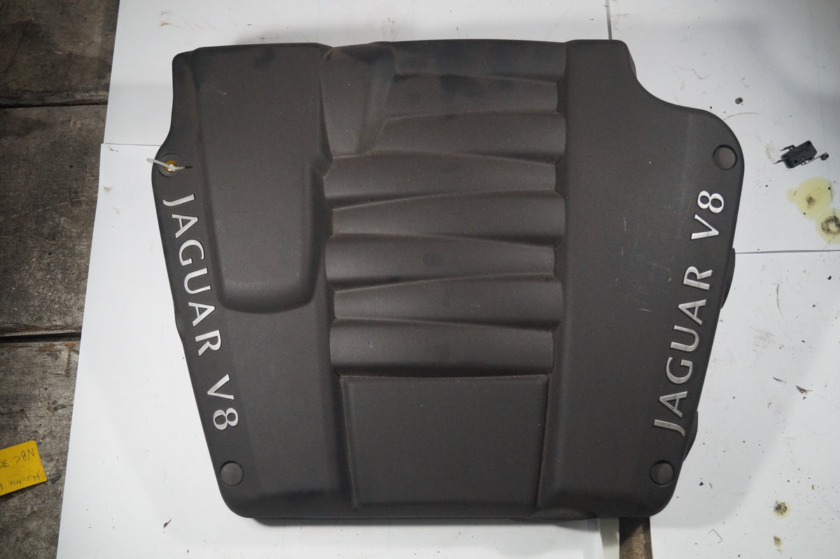 USED JAGUAR V8 ENGINE COVER PART # XR83-GA949-AB. FITS JAGUAR S TYPE W ...