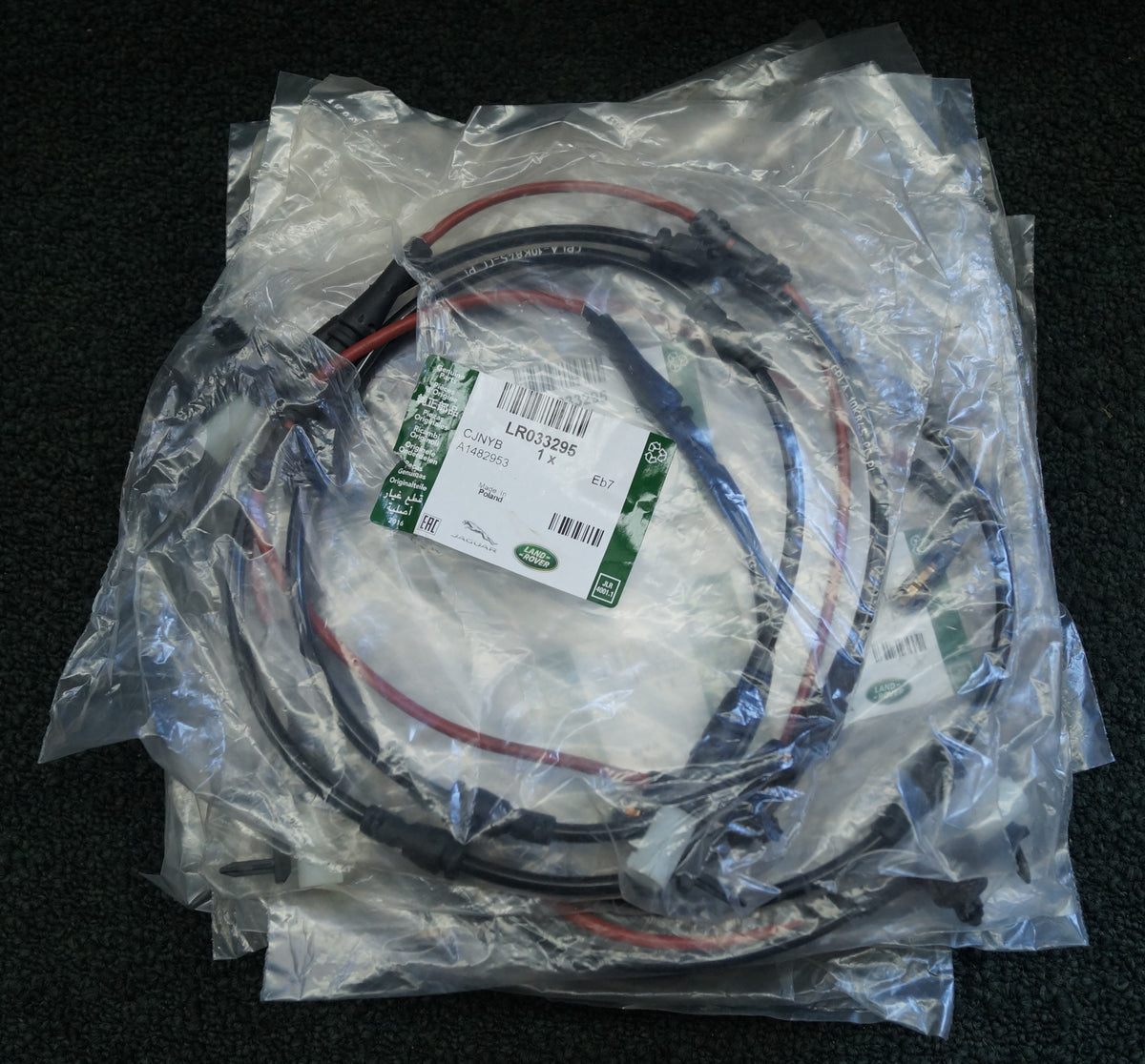 LAND ROVER DISCOVERY/RANGE ROVER FULLSIZE & SPORT BRAKE PAD WEAR SENSO ...