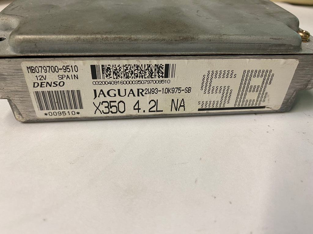USED JAGUAR POWERTRAIN CONTROL MODULE PART #2W93-10K975-SB. FITS JAGUA ...